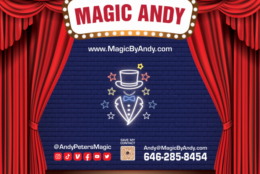 Andy Peters Magic | America's Top Comedy Magician | Text 646-285-8454